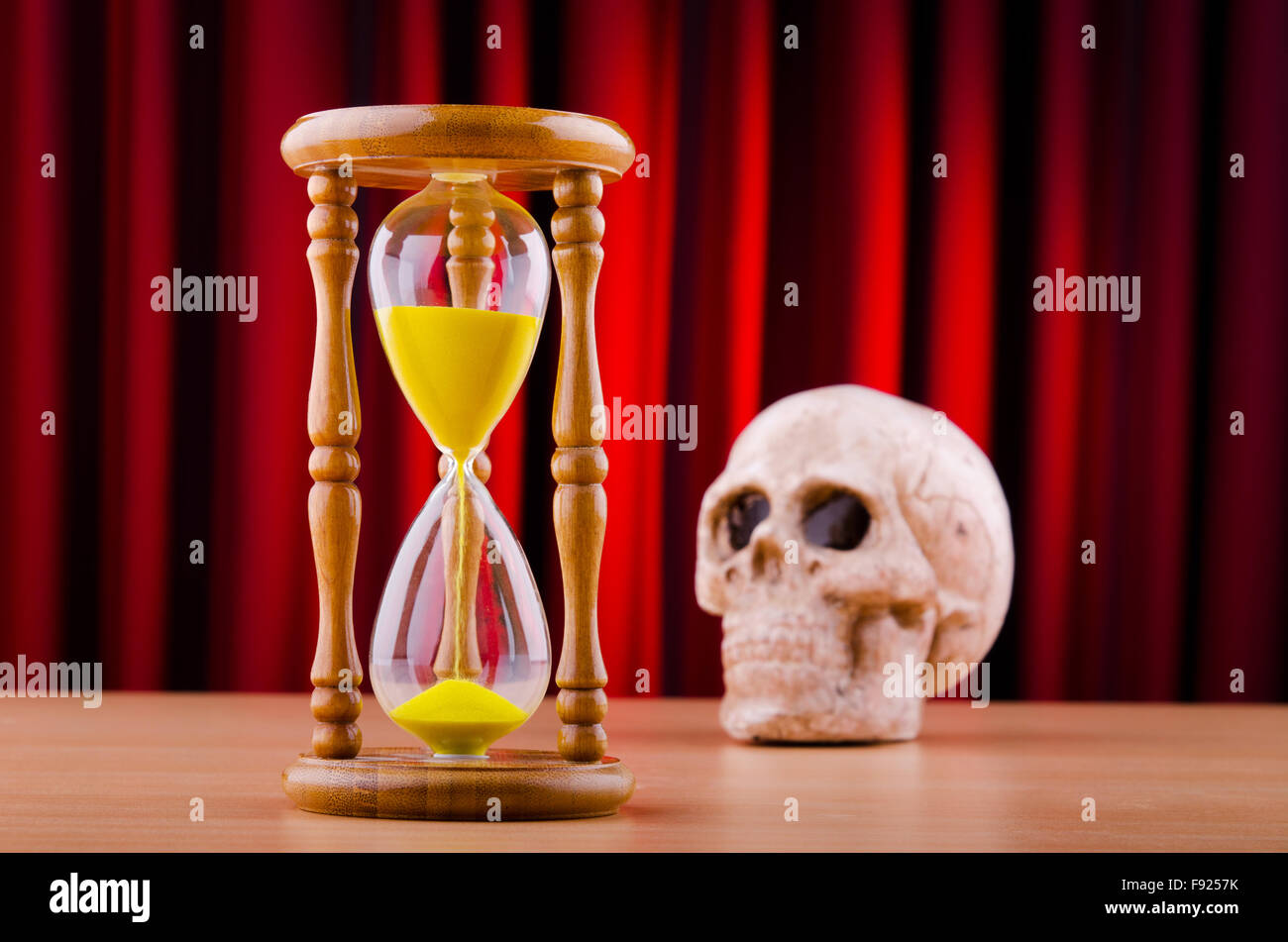 Death and time concept Stock Photo - Alamy