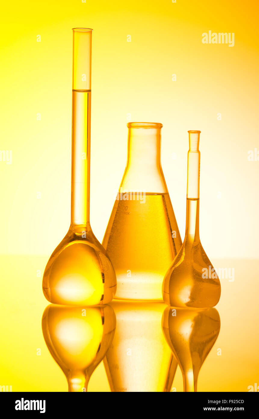 Chemical laboratory and tubing Stock Photo - Alamy