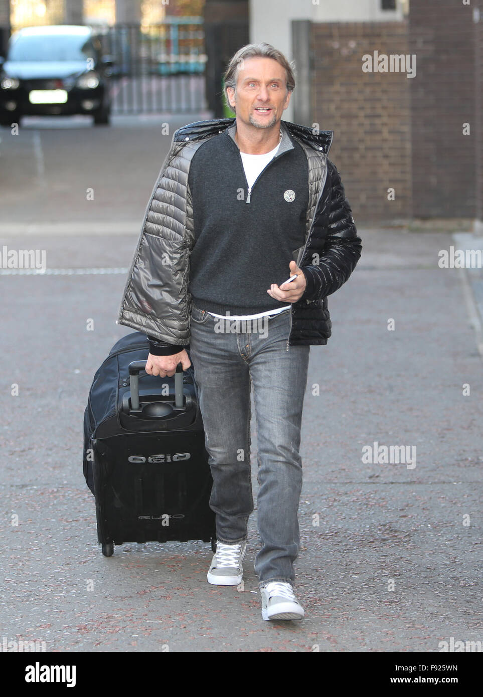 Carl Fogarty outside ITV Studios Featuring: Carl Fogarty Where: London ...