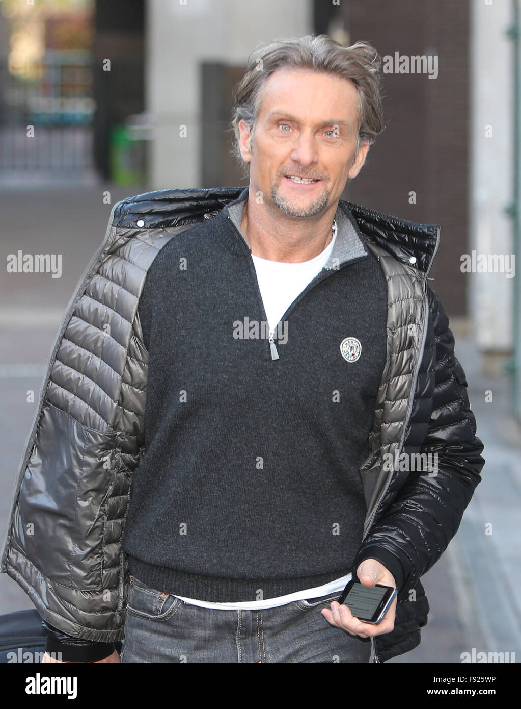 Carl Fogarty outside ITV Studios Featuring: Carl Fogarty Where: London ...