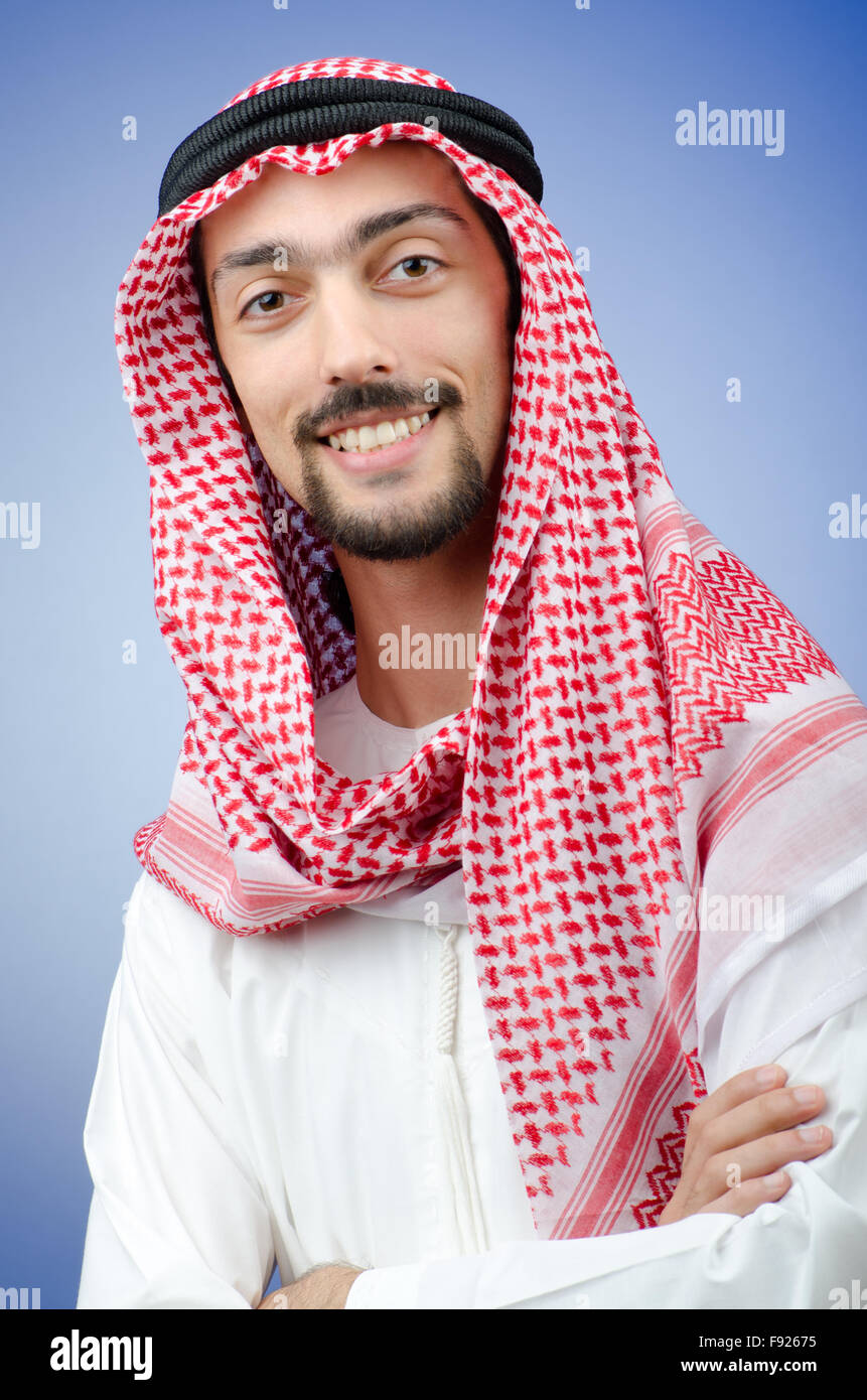 Diversity concept with young arab Stock Photo - Alamy