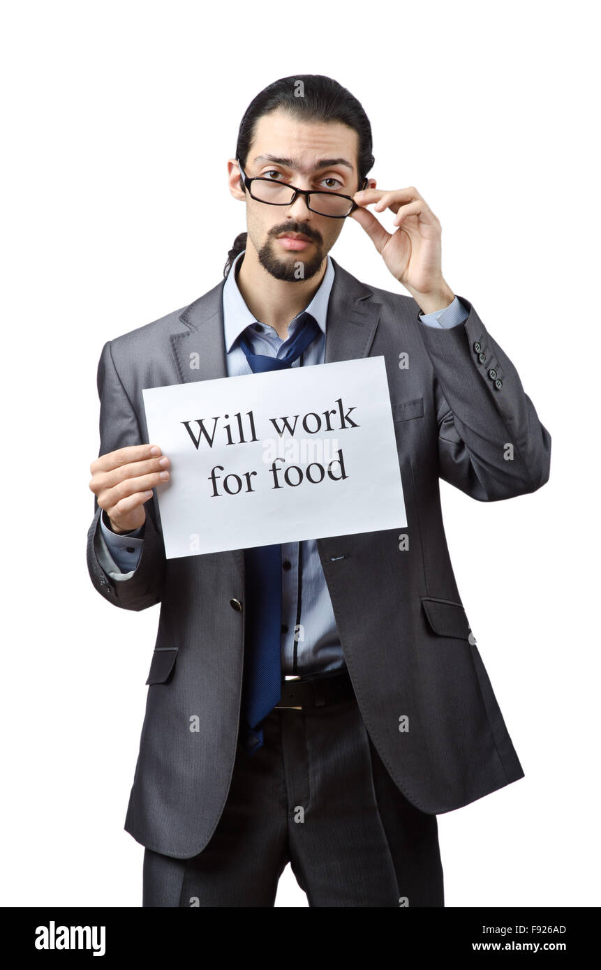 Man during the crisis Stock Photo - Alamy