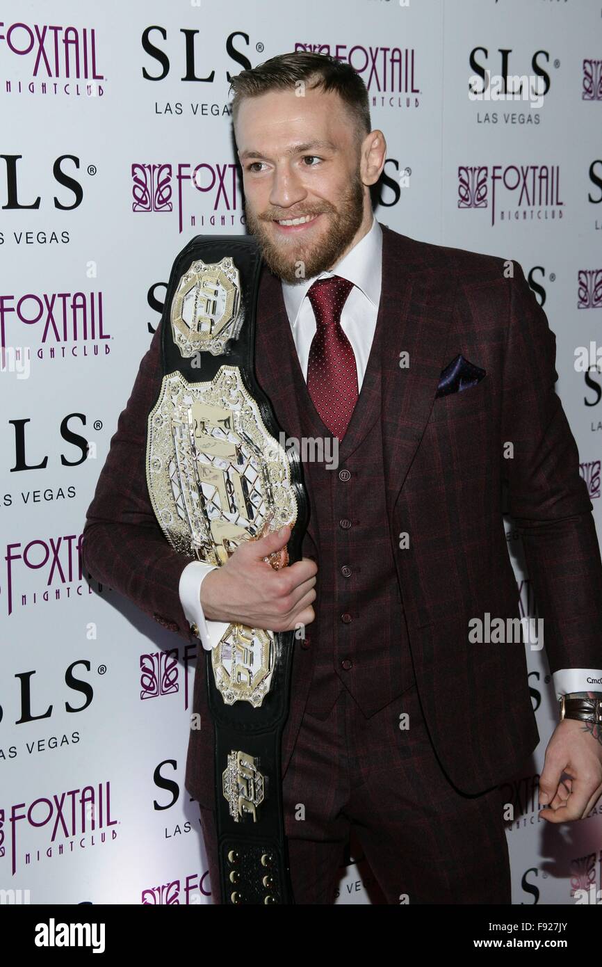 Conor mcgregor vegas hi-res stock photography and images - Alamy