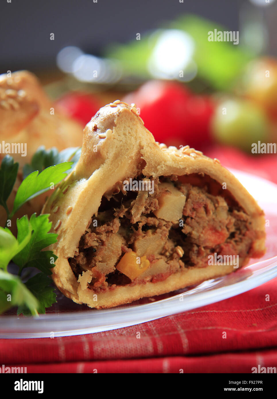 Meat pie pastry hi-res stock photography and images - Alamy