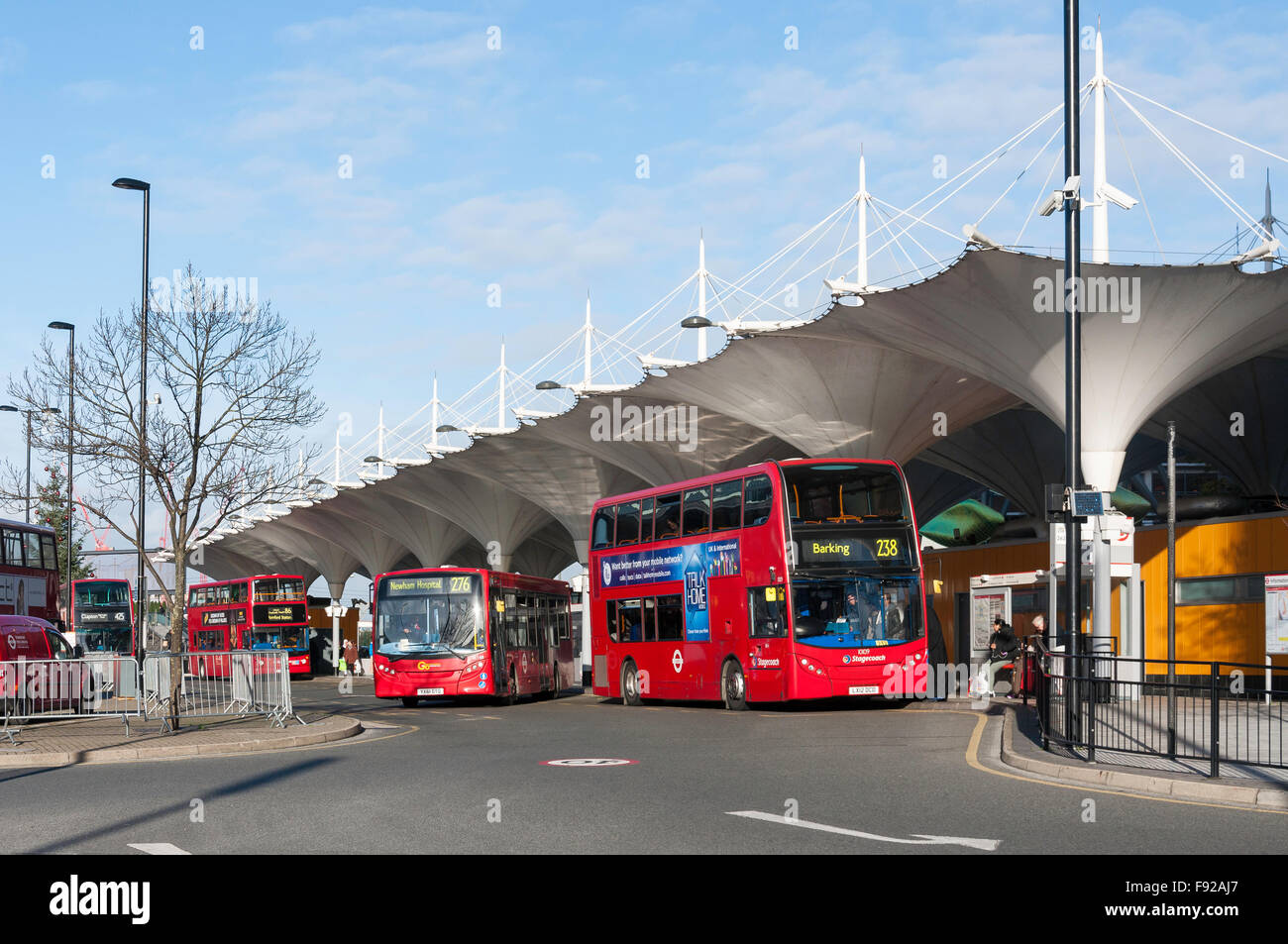 Stratford Bus Station, Stratford, Newham Borough, London, Greater ...