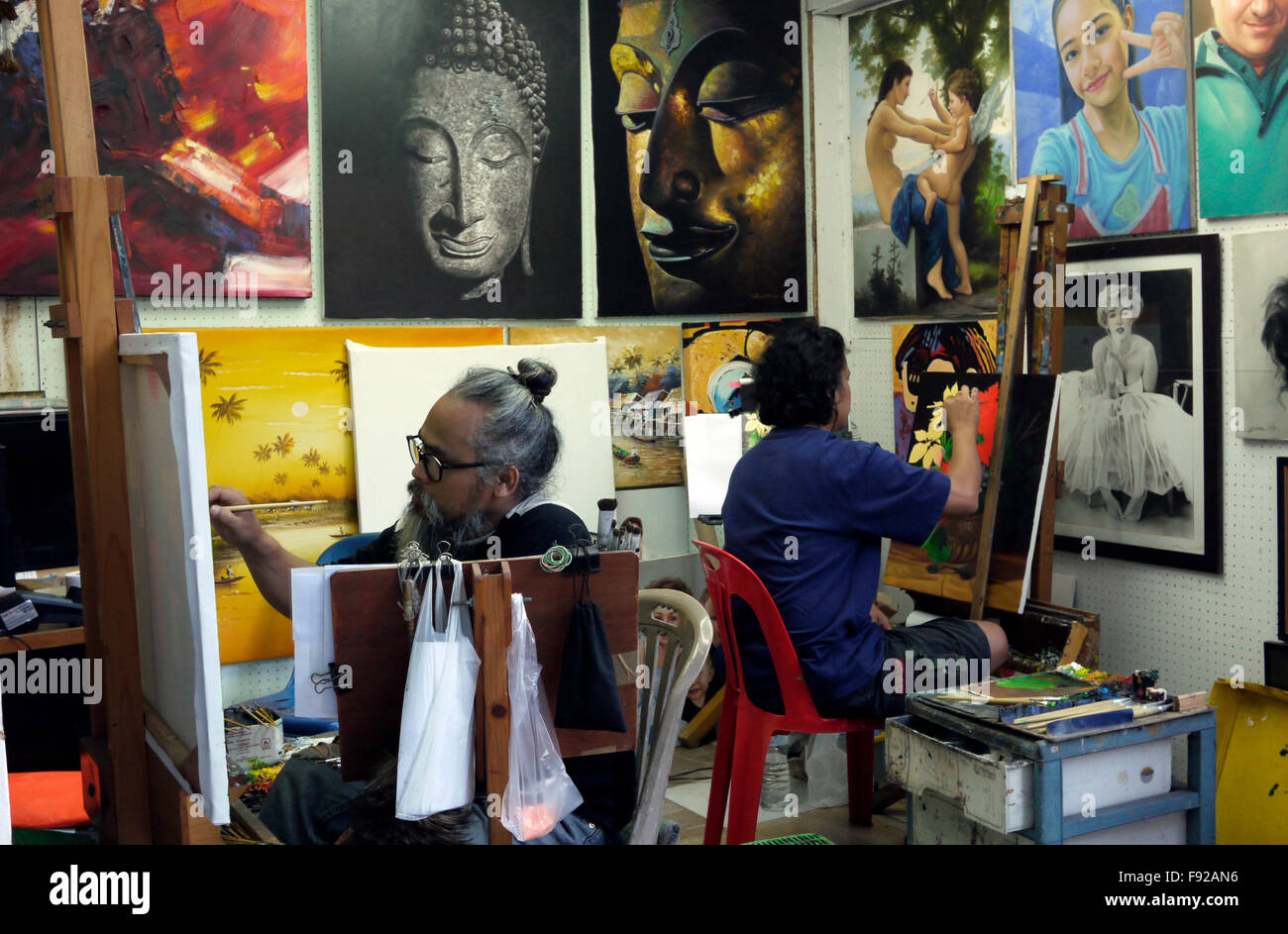 Paintings of famous artists hi-res stock photography and images - Alamy