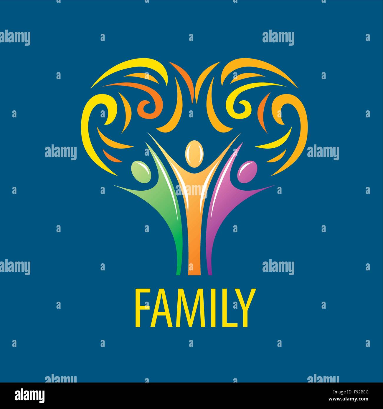 vector logo family Stock Vector Image & Art - Alamy