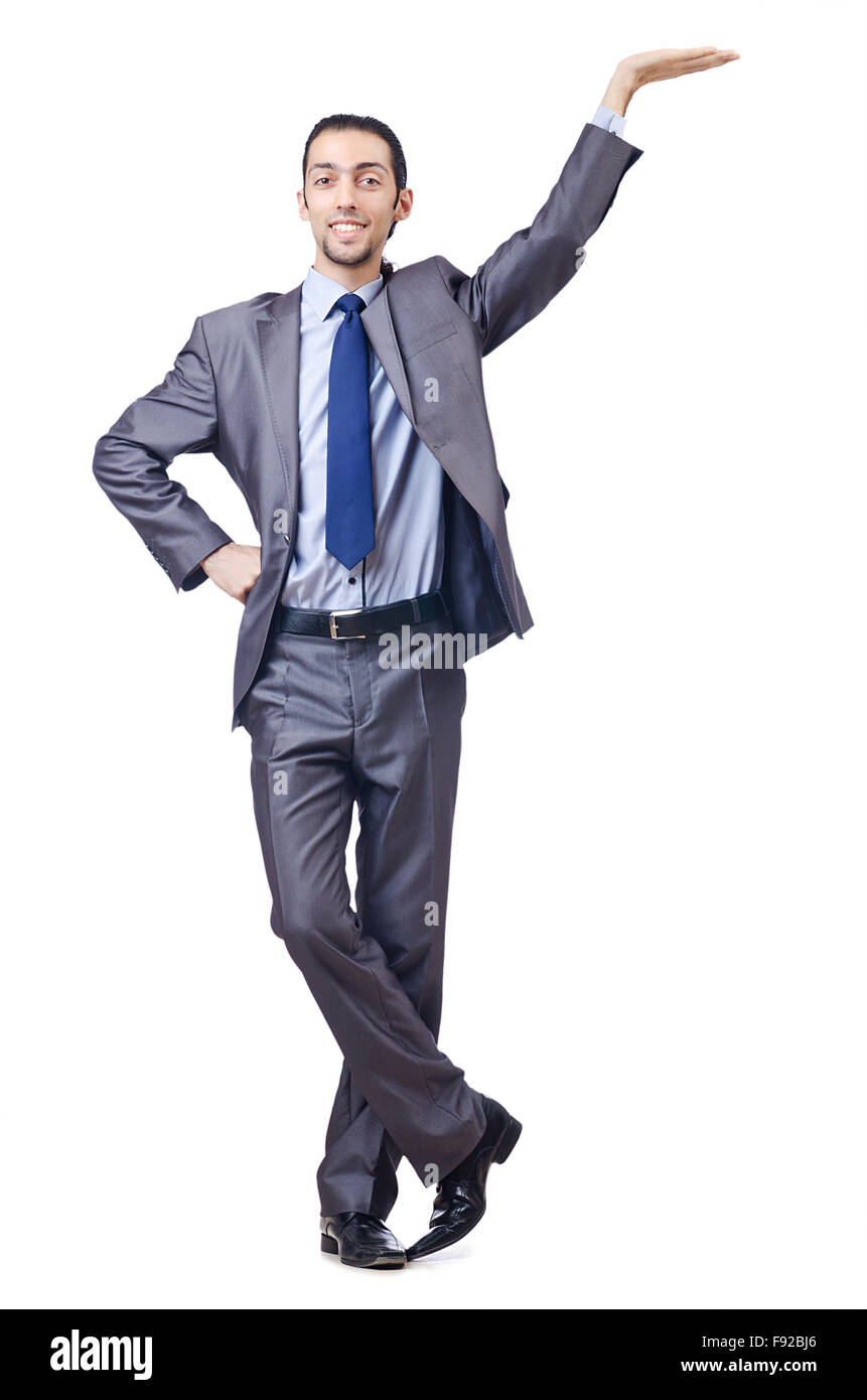 Young businessman pushing invisible obstacles Stock Photo - Alamy Young businessman pushing invisible obstacles Stock Photo - Alamy