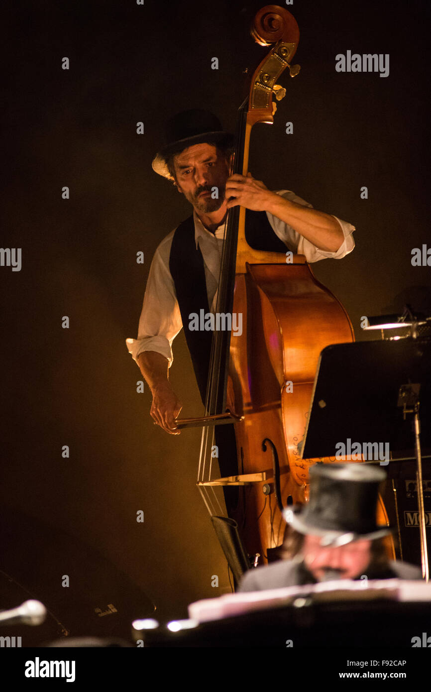 Milan Italy. 12th December 2015. The Italian singer-songwriter and ...
