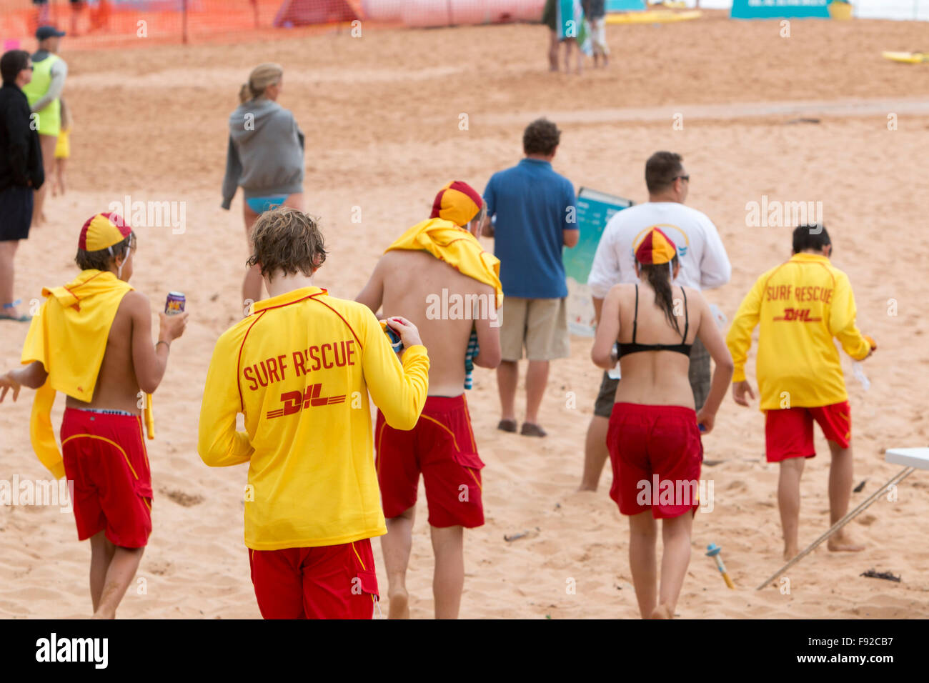 Teenage surf rescue people hi-res stock photography and images - Alamy