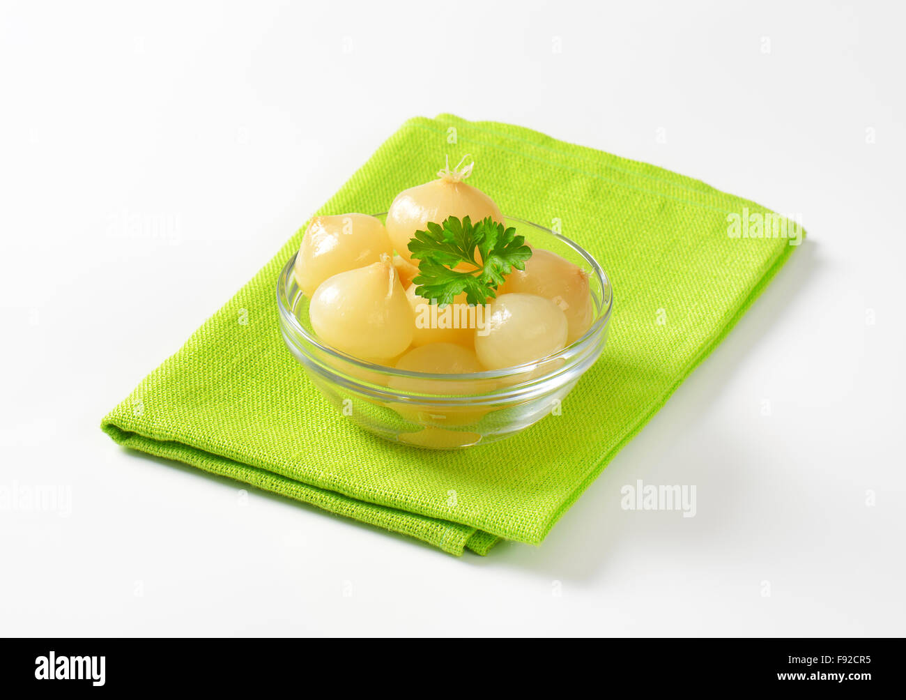 Bowl of small pickled onions Stock Photo - Alamy