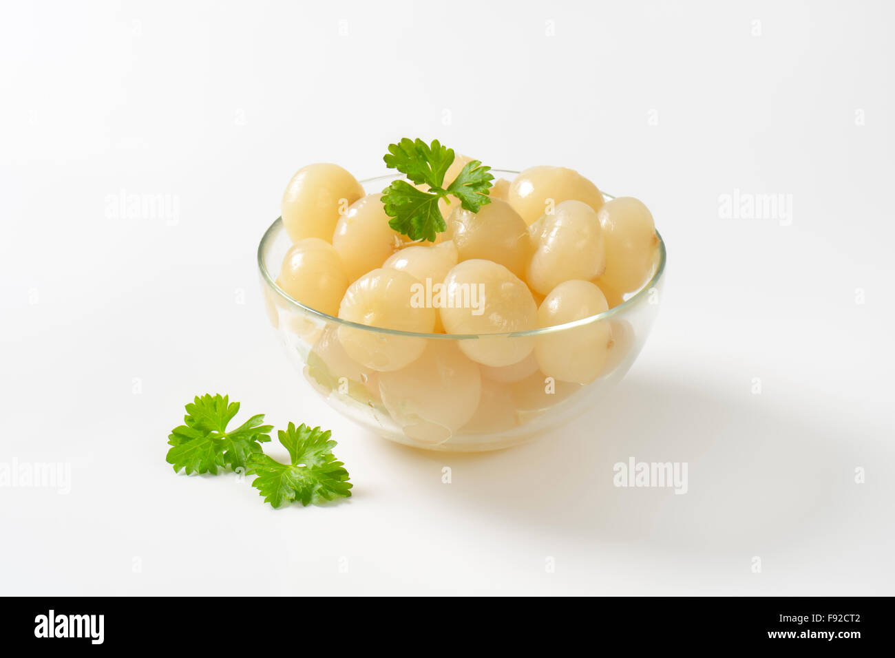 Bowl of small pickled onions Stock Photo - Alamy