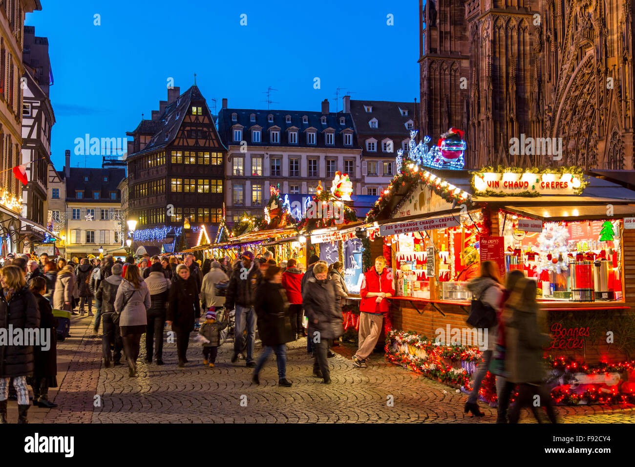 Strasbourg christmas market hi-res stock photography and images - Alamy