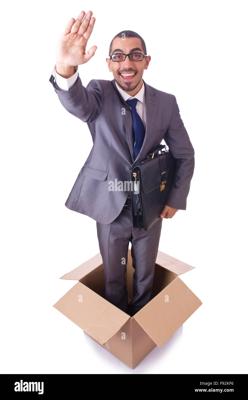 Thinking out of box concept Stock Photo - Alamy