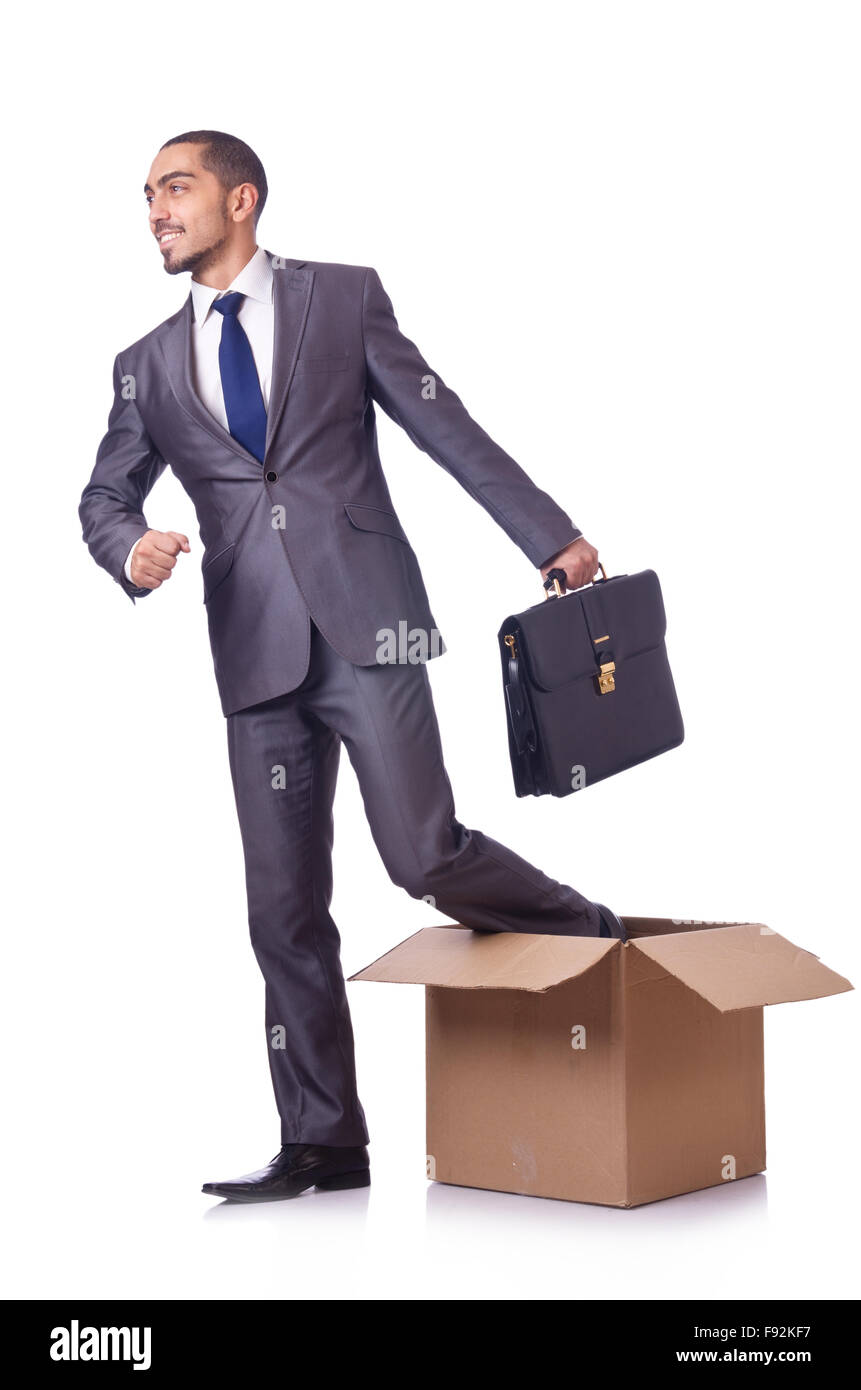 Thinking out of box concept Stock Photo - Alamy