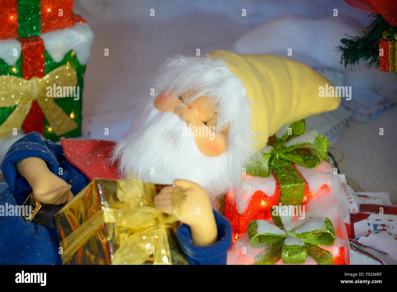 colorful Christmas scene that seems almost fairytale Stock Photo - Alamy