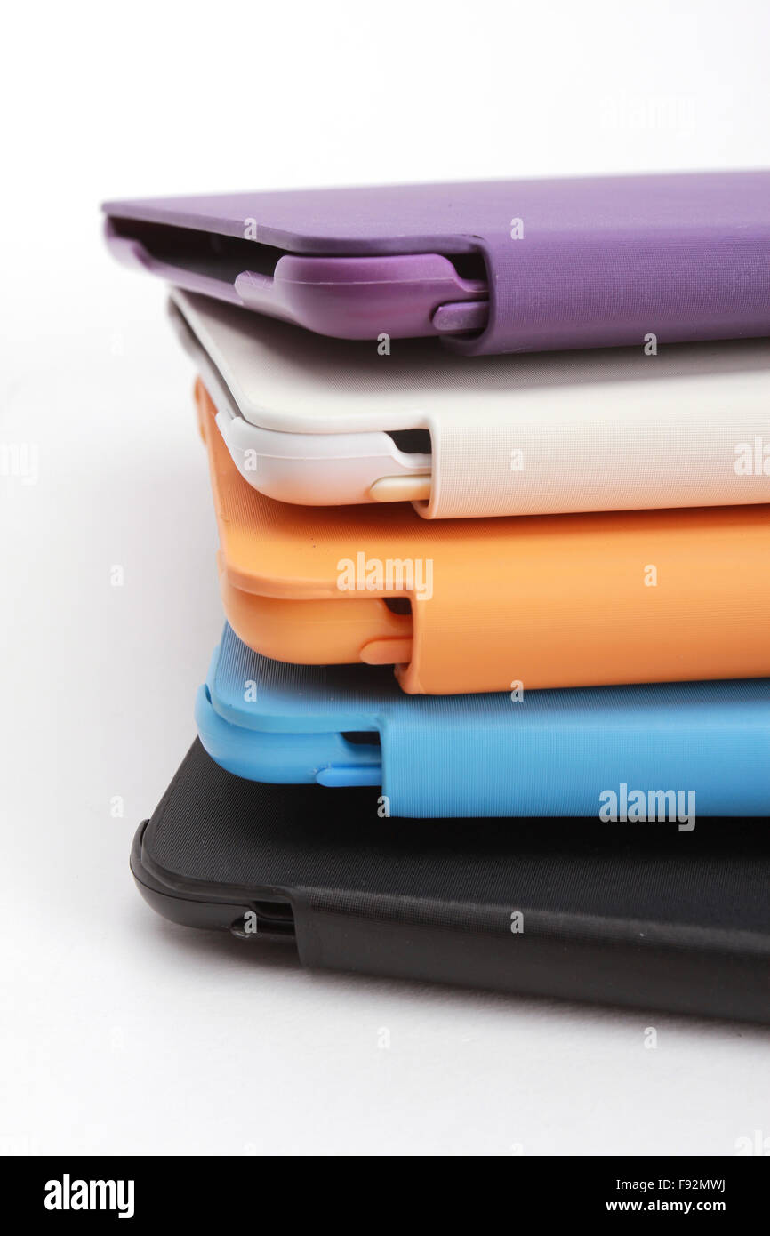 Case for tablet. white background Stock Photo - Alamy