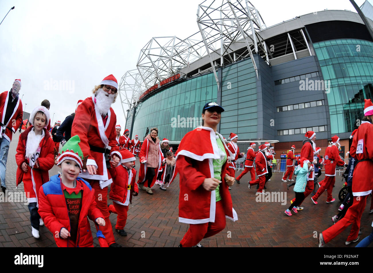 Annual manchester united foundation santa hi-res stock photography and ...