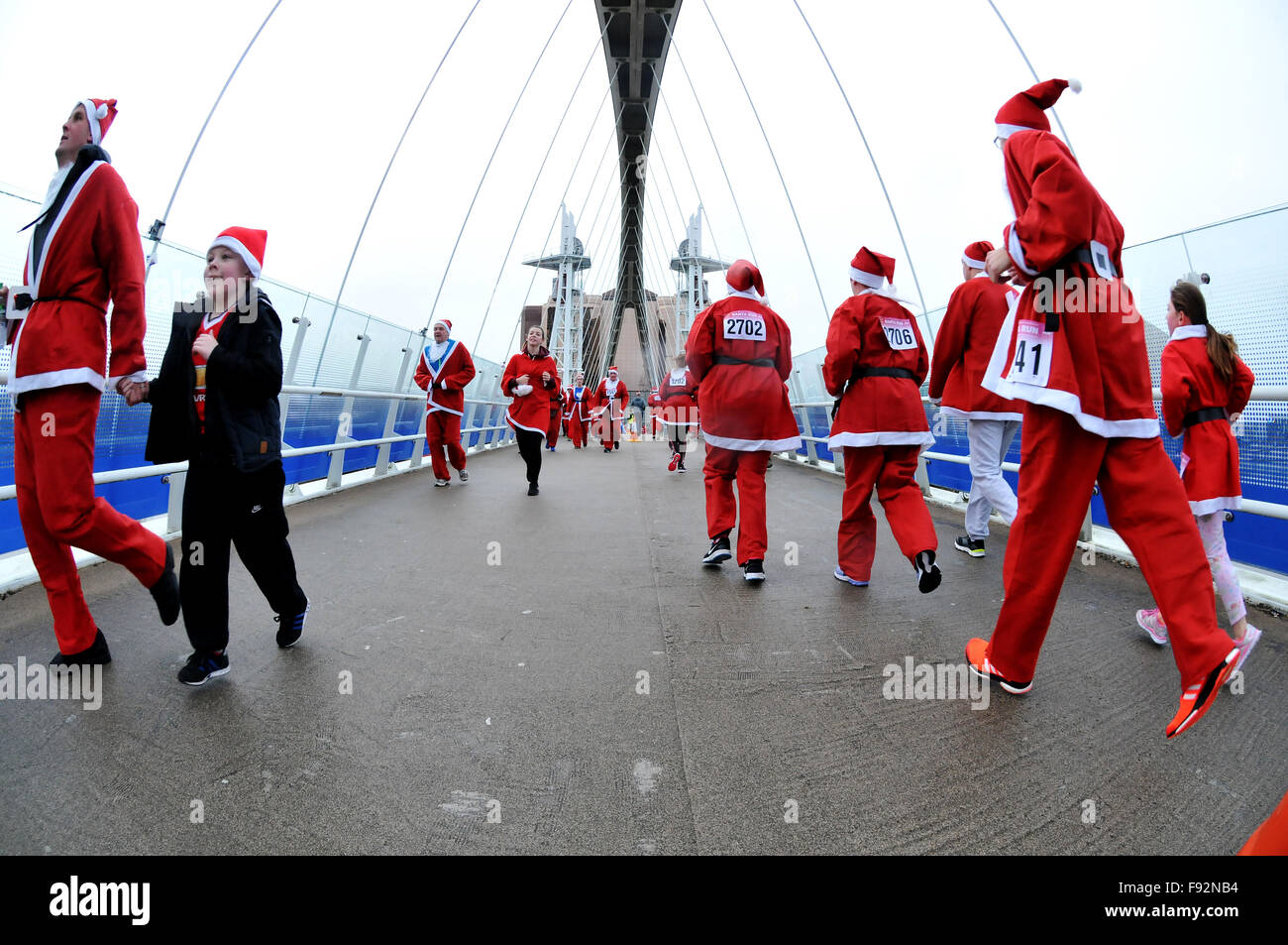 Annual manchester united foundation santa hi-res stock photography and ...