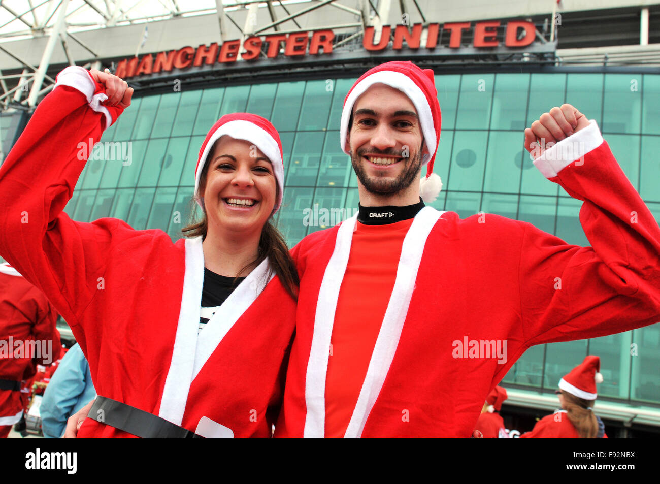Annual manchester united foundation santa hi-res stock photography and ...