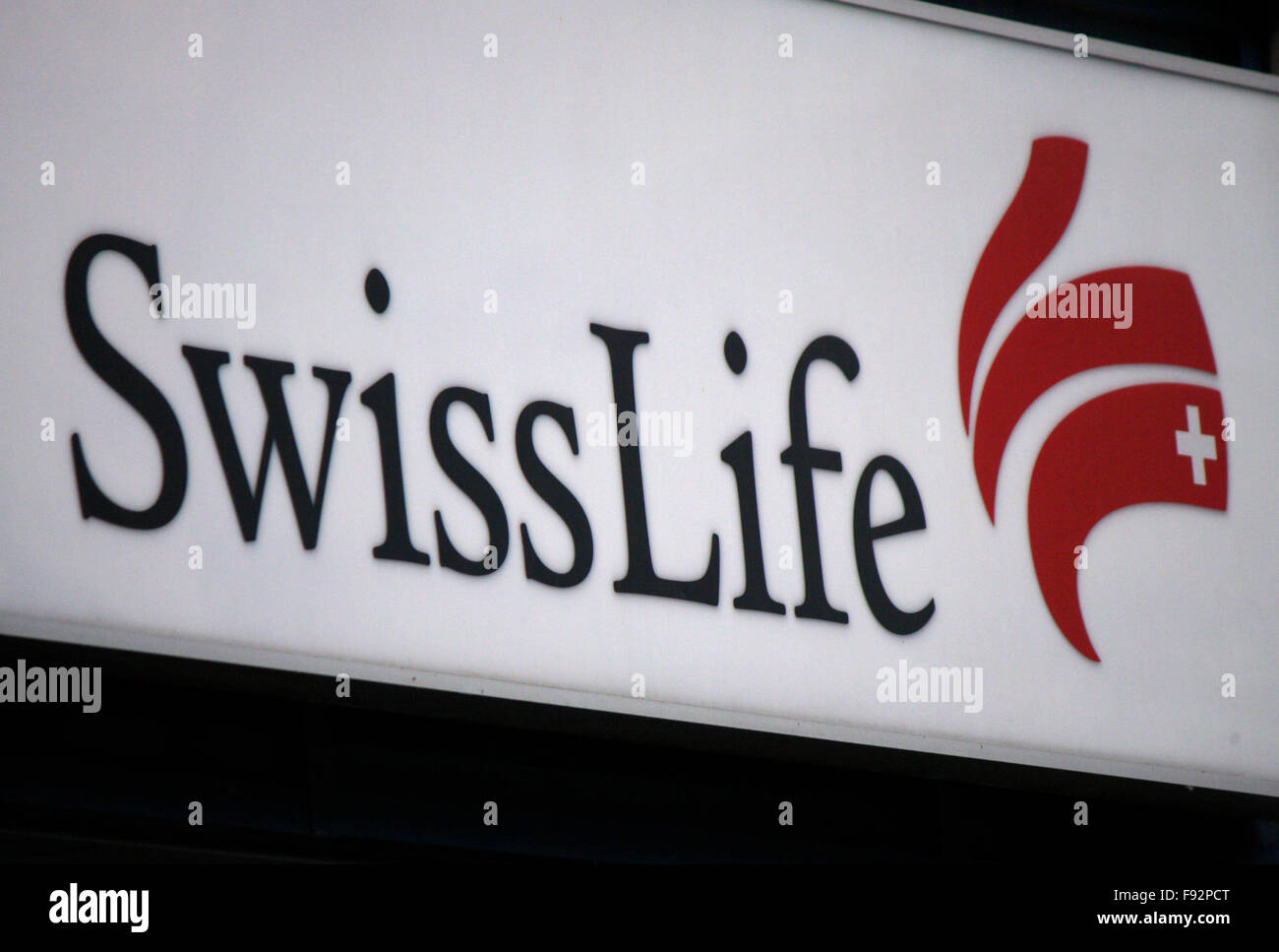 Swiss life logo hi-res stock photography and images - Alamy