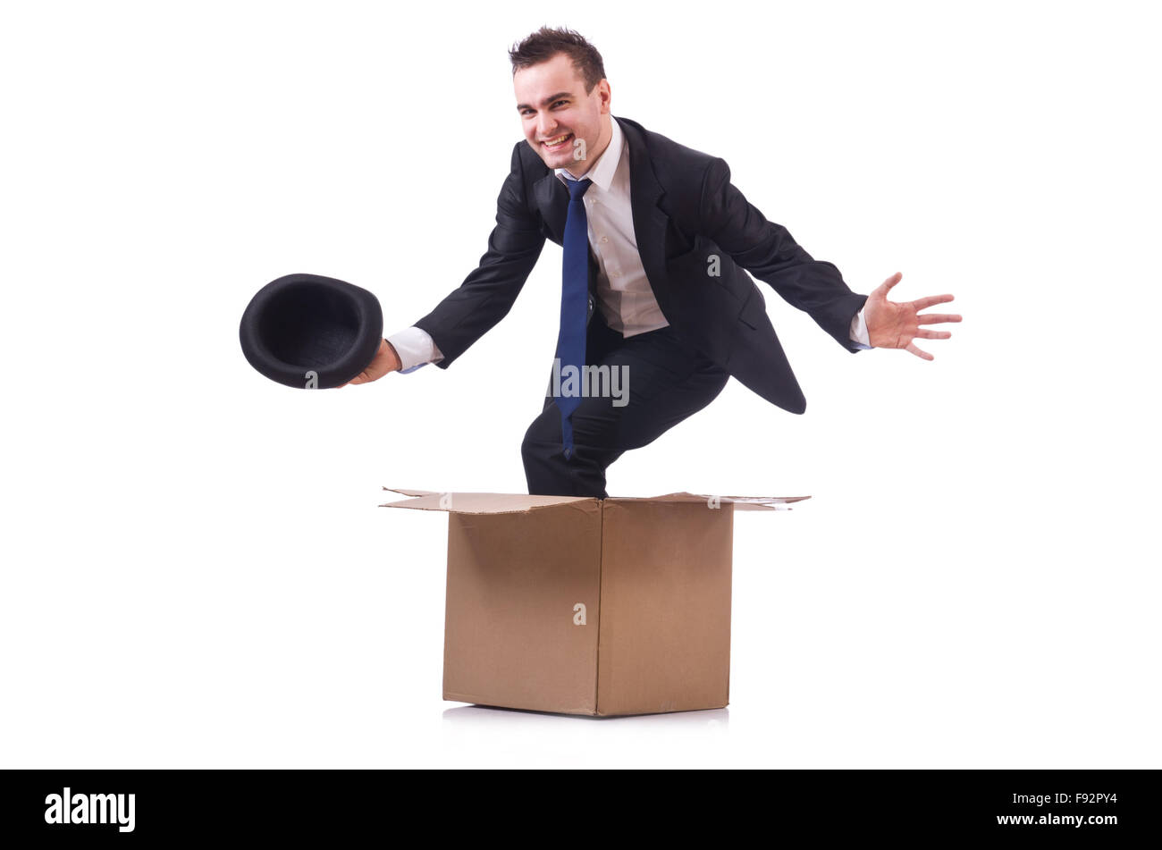 Thinking out of box concept Stock Photo - Alamy