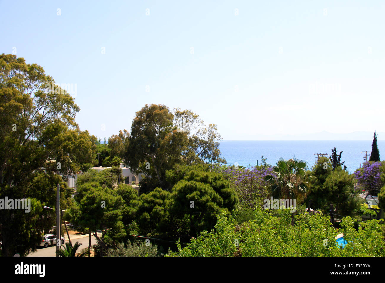 beautiful Greek landscape Stock Photo - Alamy