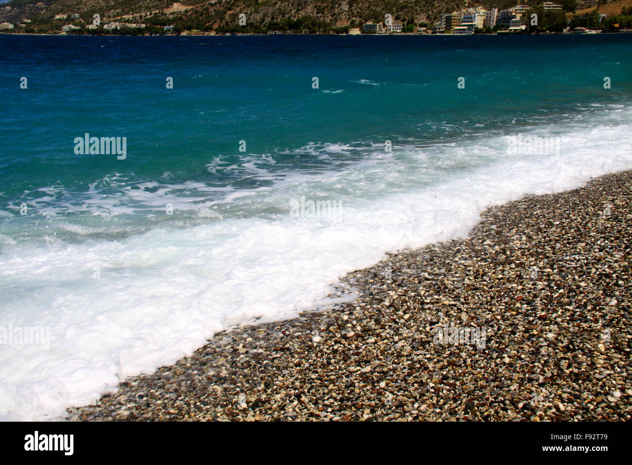 Beach on Samos Island, Greece Stock Photo - Alamy