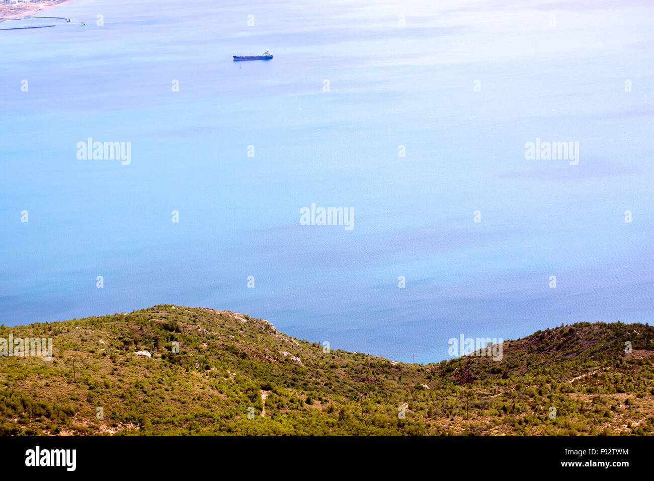 beautiful Greek landscape Stock Photo - Alamy