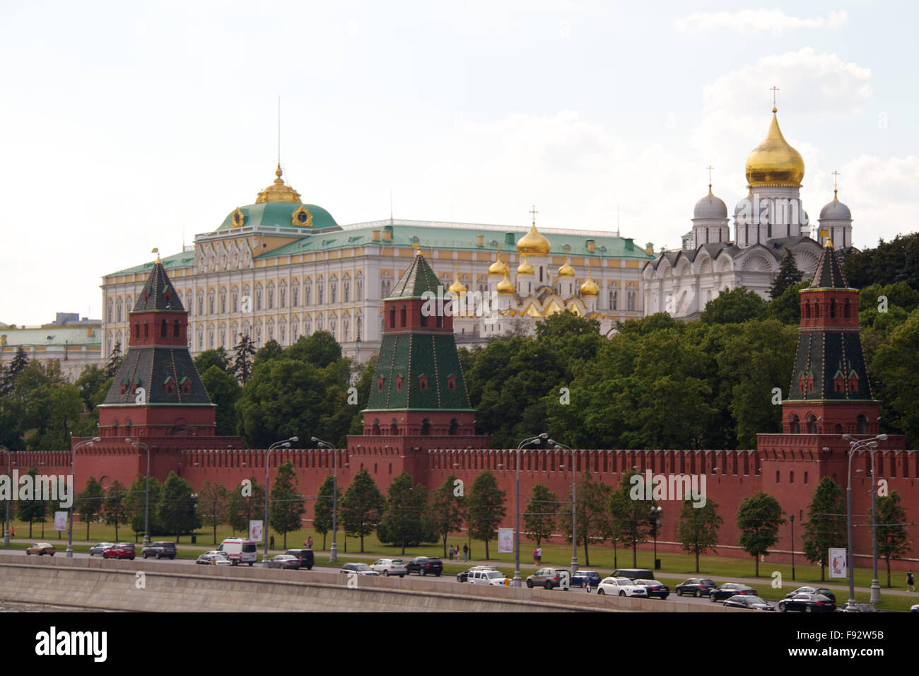 Moscow Kremlin Wall Stock Photo - Alamy