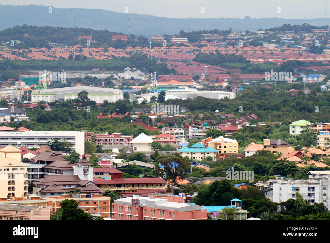 Pattaya city birds view september 10 hi-res stock photography and ...