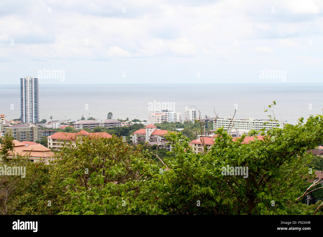 Pattaya city birds view hi-res stock photography and images - Alamy