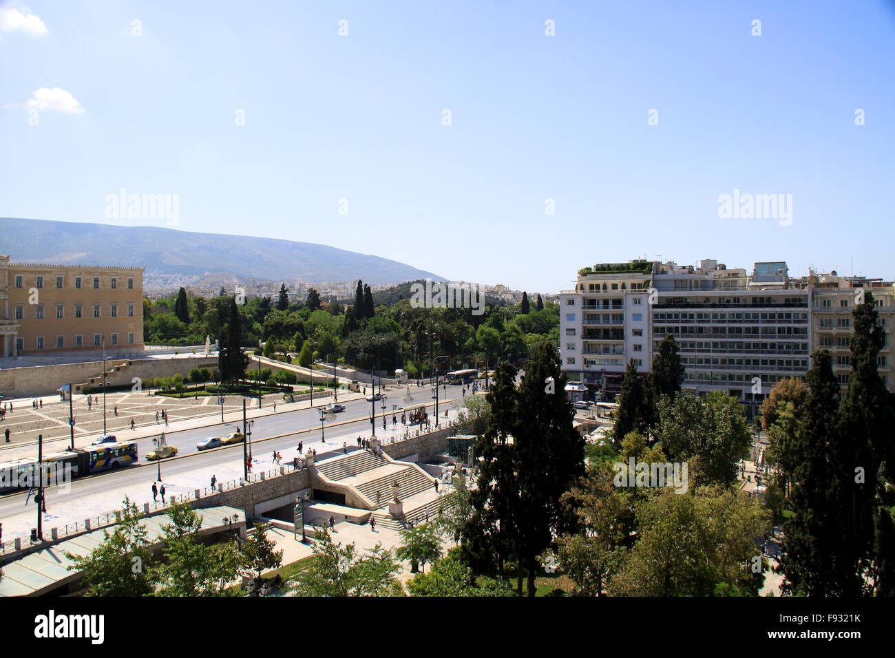 Greek city, Athens Stock Photo - Alamy