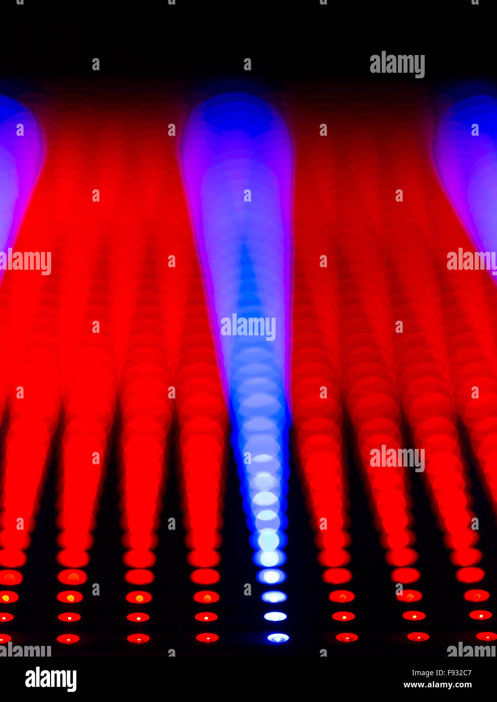 Led light background with glow Stock Photo - Alamy