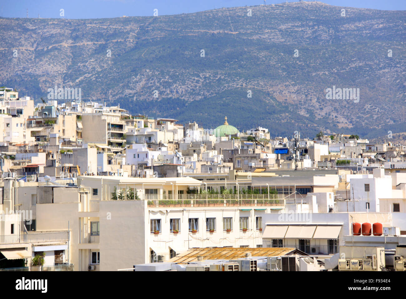 Greek city, Athens Stock Photo - Alamy