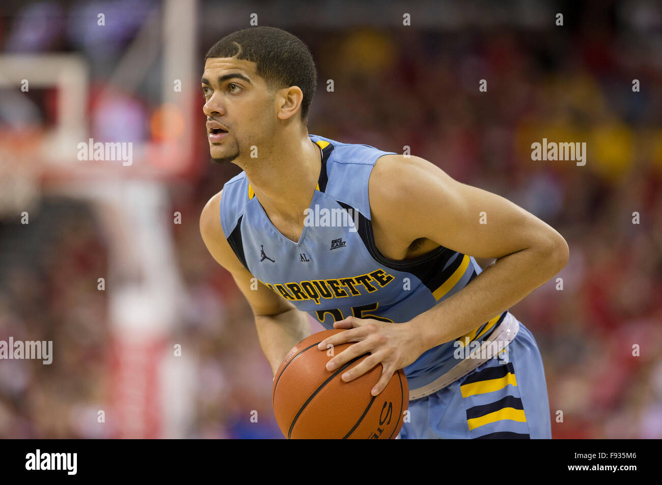 Madison, WI, USA. 12th Dec, 2015. Marquette Golden Eagles guard Haanif ...