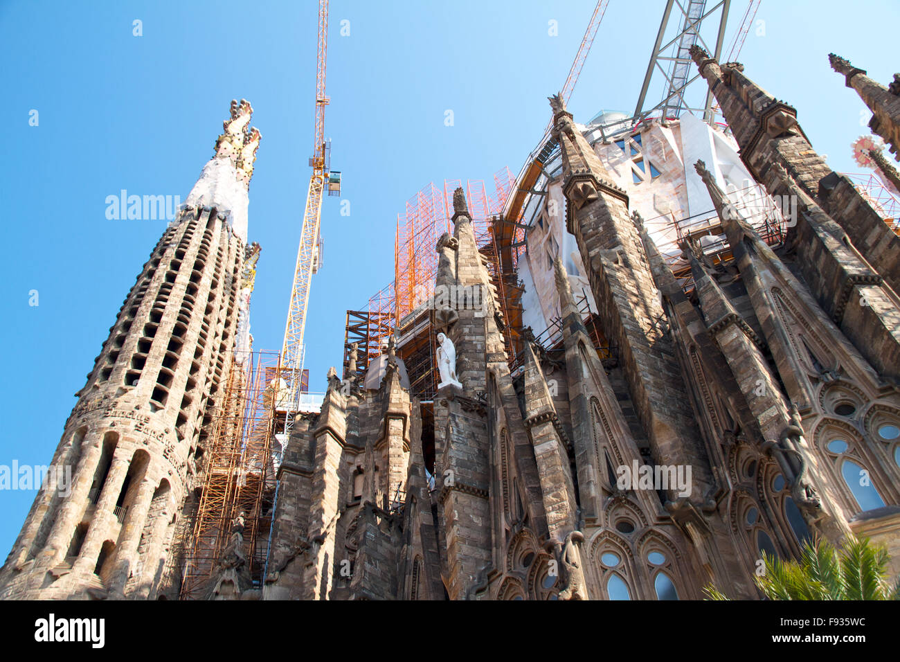 BARCELONA, SPAIN - May 23: La Sagrada Familia - the impressive ...