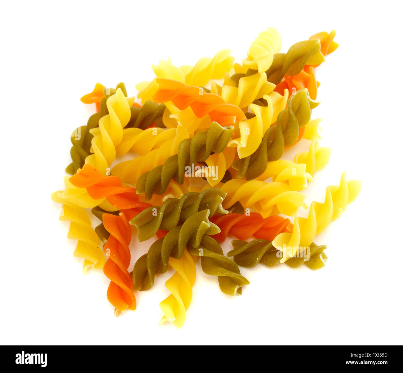 dried italian pasta (macaroni) isolated on white background Stock Photo ...
