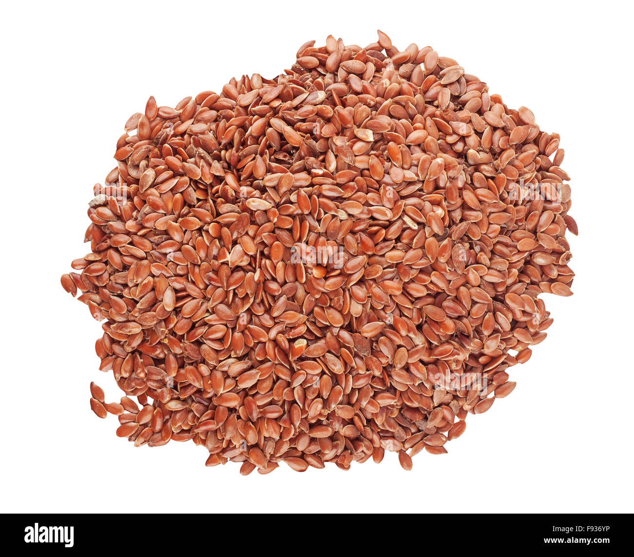flaxseed isolated on white background close up Stock Photo - Alamy