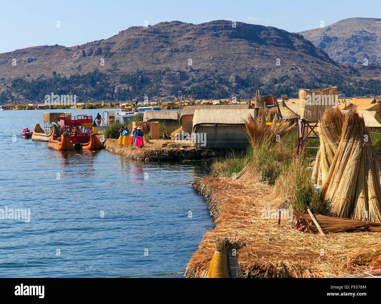 Uros Islands - Peru Stock Photo - Alamy