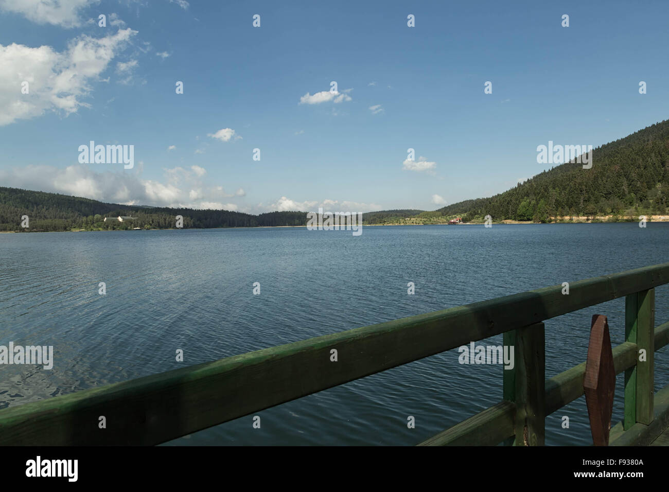 Lake Abant A beautiful lake surrounded by mountains in the Bolu region ...