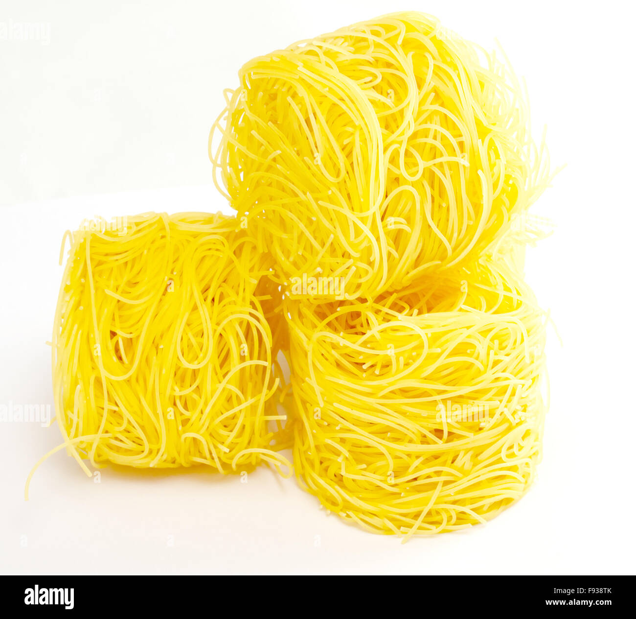 dried italian pasta (macaroni) isolated on white background Stock Photo ...