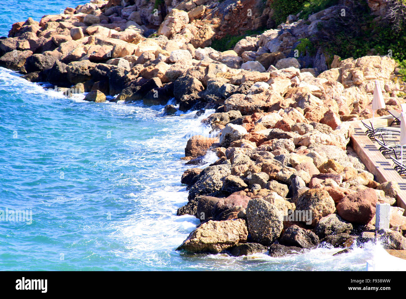beautiful Greek landscape Stock Photo - Alamy