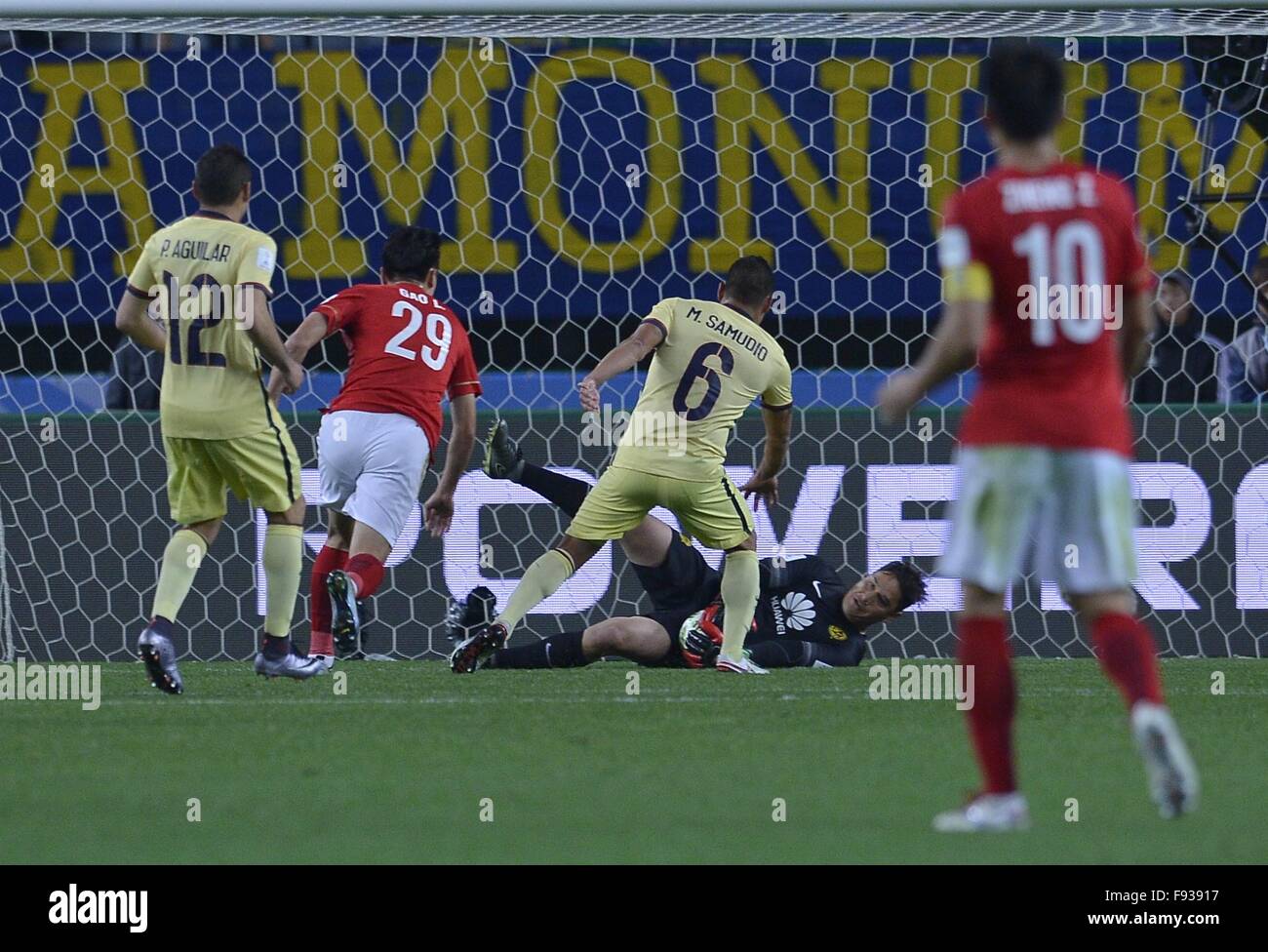 Osaka, Kansai, Japan. 13th Dec, 2015. Club America defender MIGUEL ...