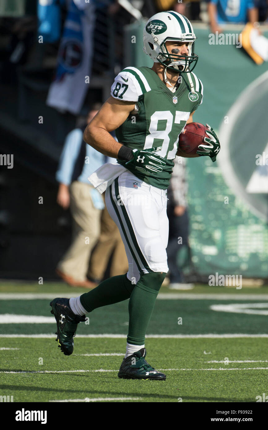 East Rutherford, New Jersey, USA. 13th Dec, 2015. New York Jets wide ...