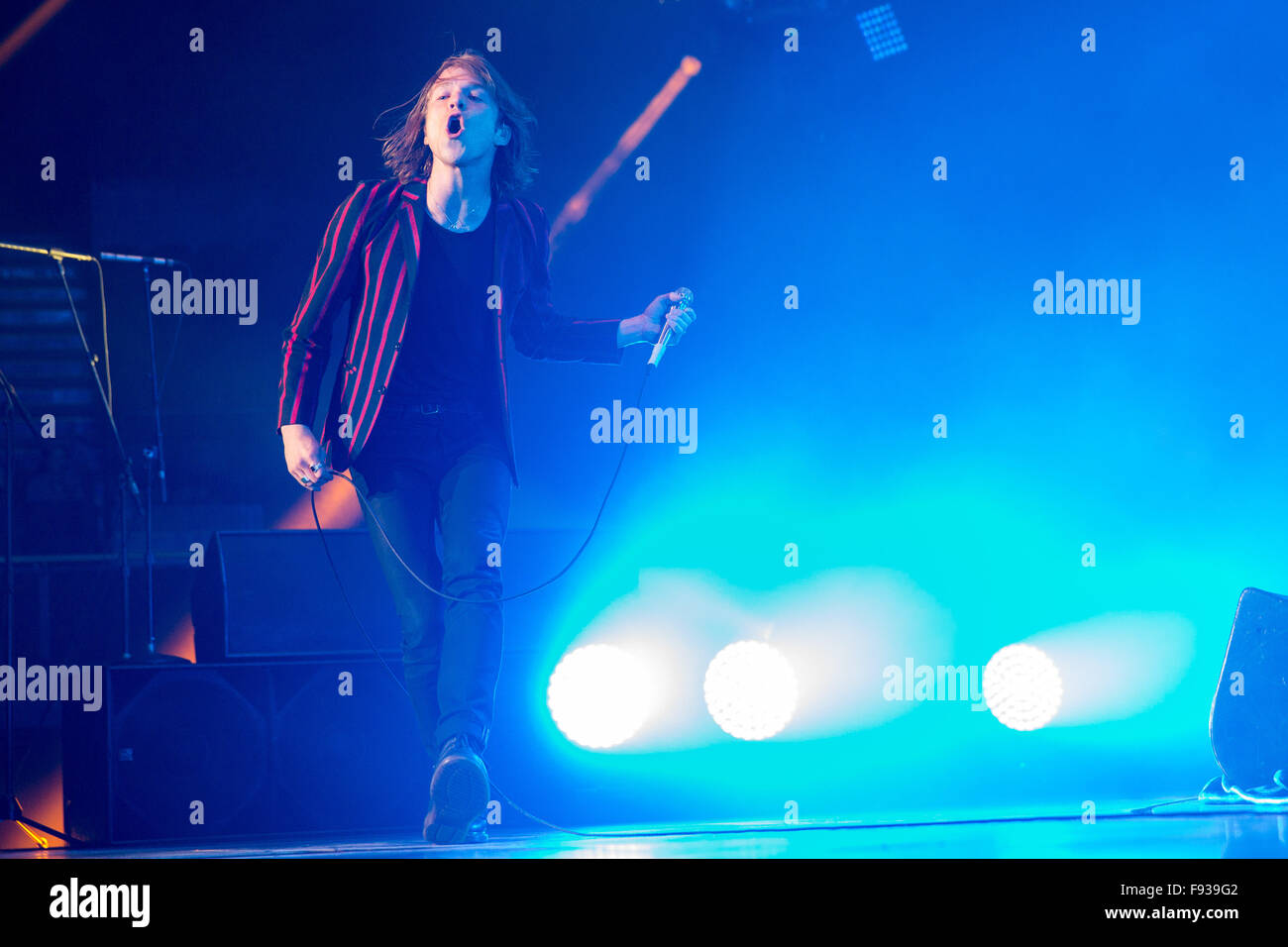 Singer matt shultz cage elephant High Resolution Stock Photography and ...
