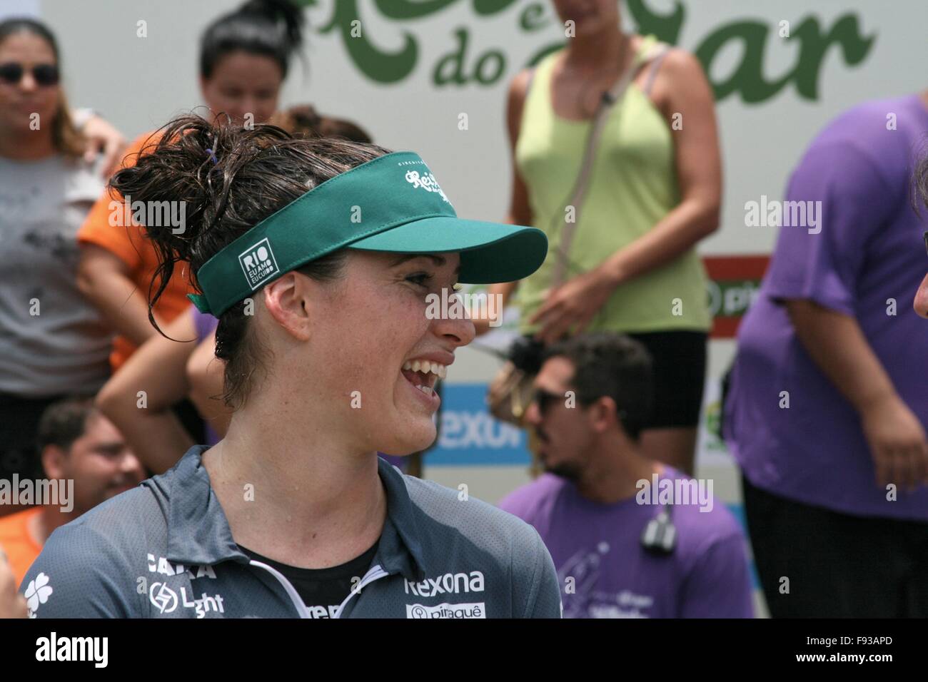 Rio de Janeiro, Brazil, 13th December, 2015. Open water swimmer ...