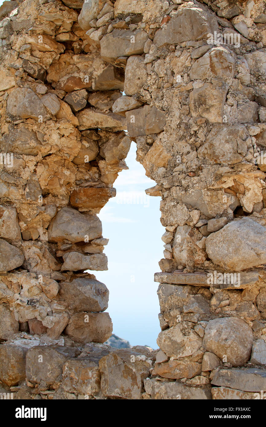 Ancient ruins on Rhodes island, Greece Stock Photo - Alamy