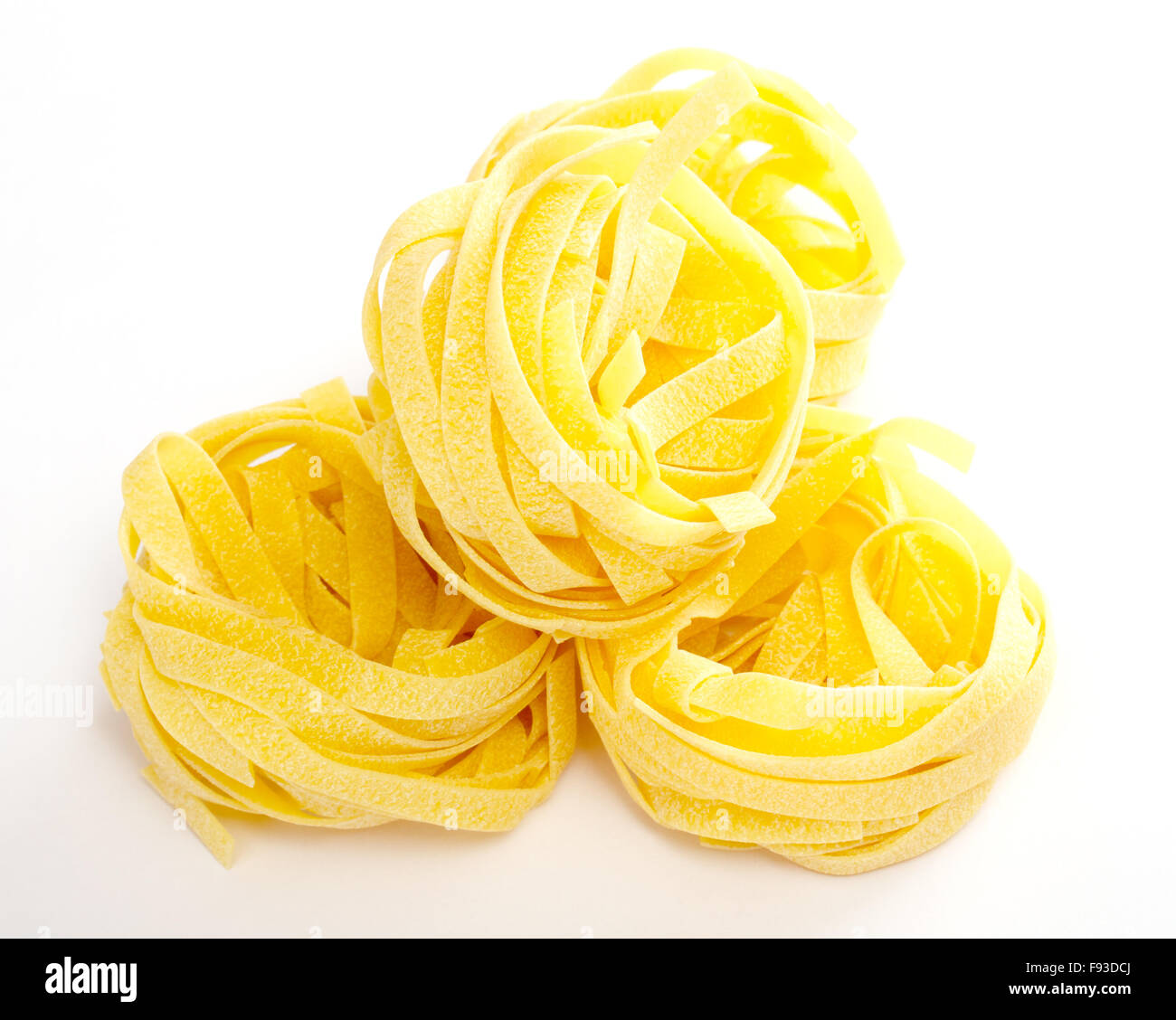 dried italian pasta (macaroni) isolated on white background Stock Photo ...