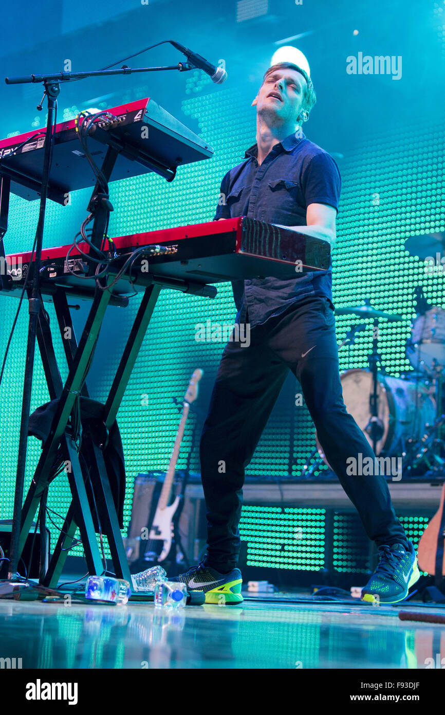 Los Angeles, California, USA. 12th Dec, 2015. Musician CASEY HARRIS of ...